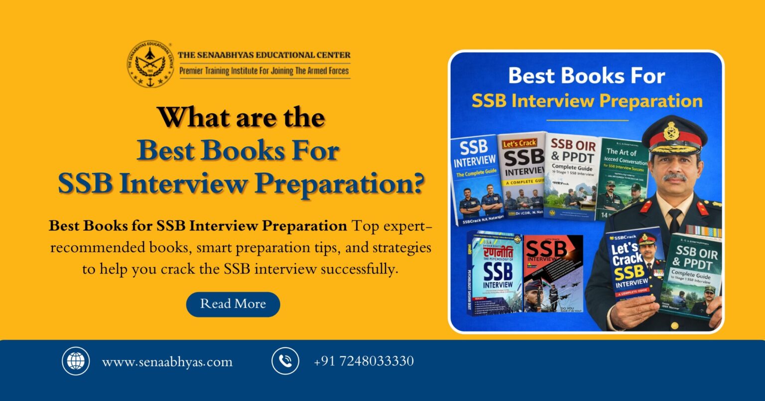 What are the Best Books for SSB Interview Preparation?