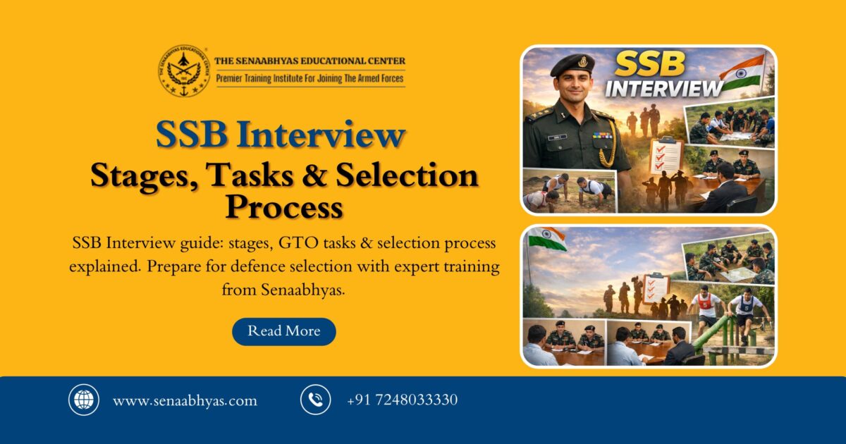 SSB Interview – Stages, Tasks & Selection Process