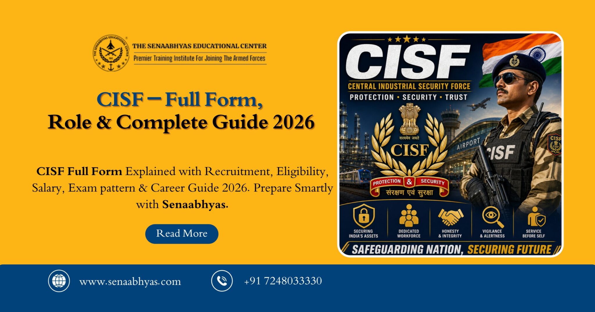 CISF – Full Form, Role & Complete Guide 2026